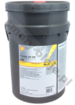 Shell Omala S4 GX 220 (Omala HD 220) opak. 20 L - smary-oleje.pl