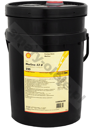 Shell Morlina S2 B 220 (Morlina 220) opak. 20 L - smary-oleje.pl