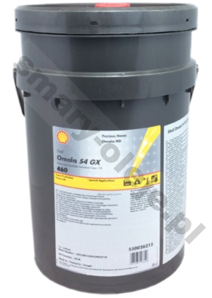 Shell Omala S4 GX 460 (Omala HD 460) opak. 20 L - smary-oleje.pl