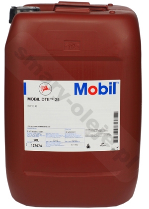 Mobil DTE 25 opak. 20 L - smary-oleje.pl