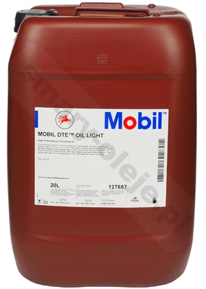 Mobil DTE Oil Light opak. 20 L - smary-oleje.pl